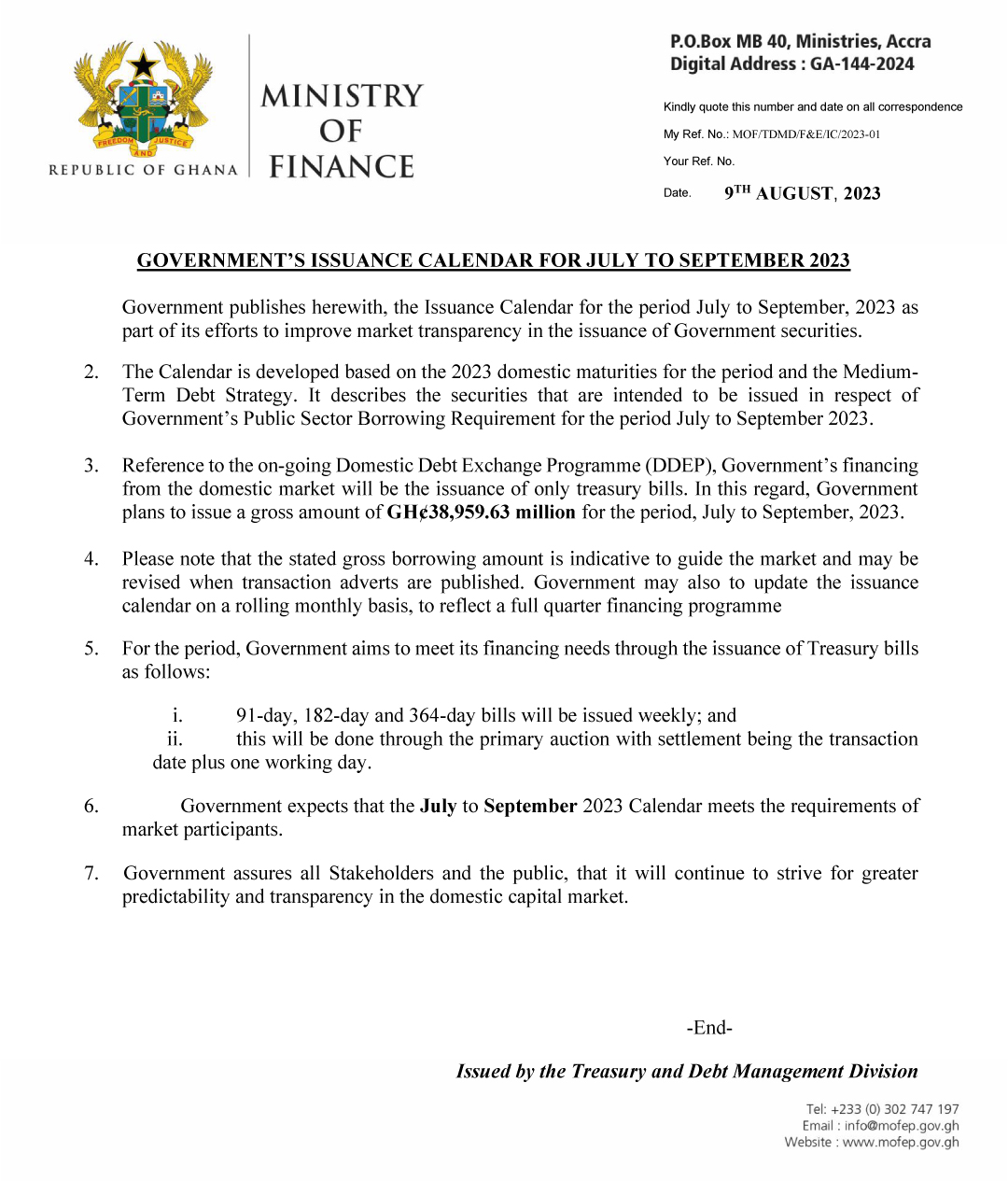 GFIM – GHANA FIXED INCOME MARKET